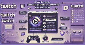 How to Add Stream Elements Commands on Twitch: Best Guide in 2024